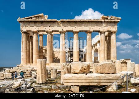 Athens, Greece. Parthenon (Acropolis). The main attraction of Greece ...