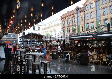Soho Pub and Bar, Concert Square, Liverpool, England, UK Stock Photo ...