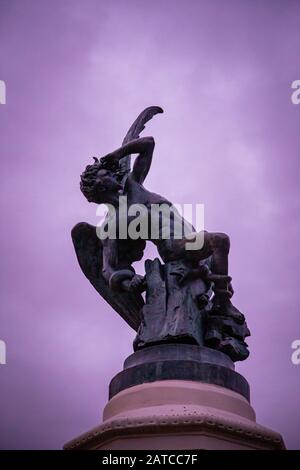 The Fountain of the Fallen Angel or Monument of the Fallen Angel ...