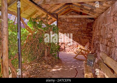 Santa Maria Spring Rest House, Hermit Trail, Grand Canyon National Park ...
