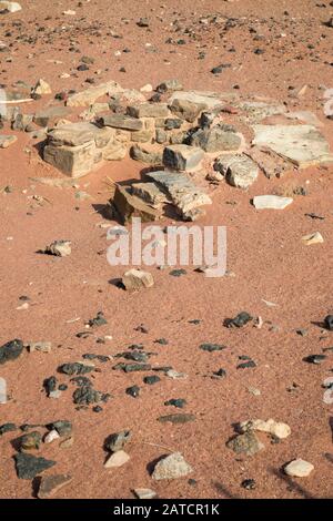 Ancient copper smelting furnace at Timna National Park in Israel Stock ...