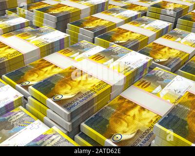 The currency of Switzerland. Finance background. Zurich. CHF. Swiss ...