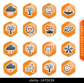 water day four set icons Stock Vector Image & Art - Alamy