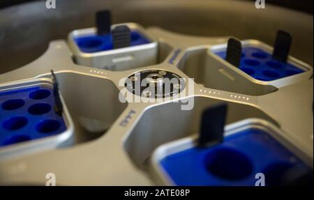 A low-speed Centrifuge rotor used to centrifuge cells in tissue culture ...