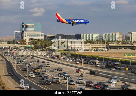 Irvine, California, USA. 15th Sep, 2017. The plane of Southwest ...