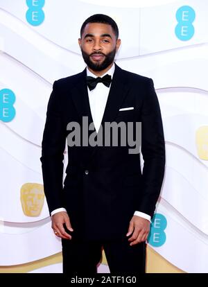 Anthony Welsh attends the EE British Academy Film Awards in 2020 at the ...