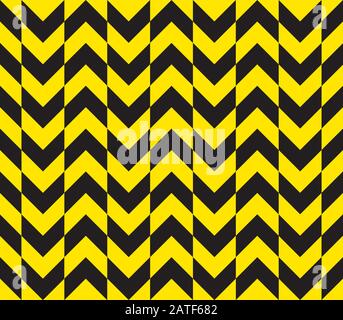 Diagonal warning chevron stripes texture in alternating directions ...