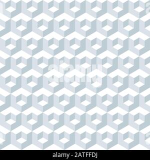 Seamless 3D geometric cubic pattern on a black background vector Stock Vector Image & Art - Alamy