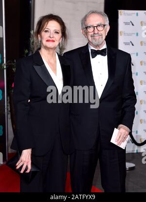 Kate Fahy and Jonathan Pryce attending The British Academy Film Awards ...