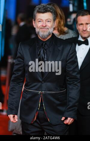 Andy Serkis attends the EE British Academy Film Awards in 2020 at the ...