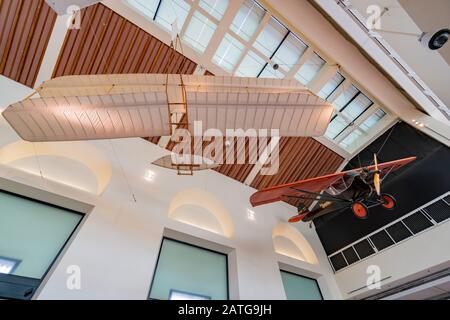 USA California Los Angeles California Science Center Entrance hatch ...