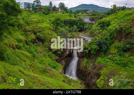 Waterfall at Panchgani, Maharashtra, India Stock Photo - Alamy