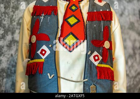 Native American and Inuit clothing in the Pitt Rivers Museum, Oxford ...