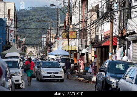 Charlotte Street, Port of Spain, Trinidad & Tobago Stock Photo - Alamy