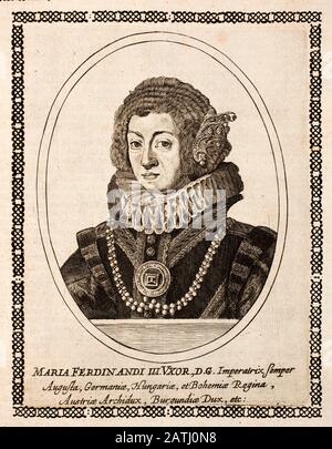 Infanta Maria Anna of Spain, 1606 – 1646. Daughter of King Philip III ...