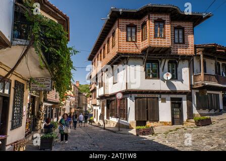 Rakovski Street in Veliko Tarnovo. Bulgaria Stock Photo - Alamy