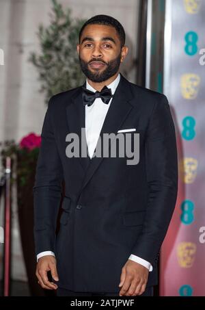 Anthony Welsh attends the EE British Academy Film Awards in 2020 at the ...