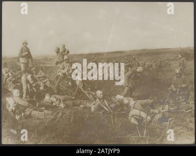 German reserve troops WWI Stock Photo - Alamy