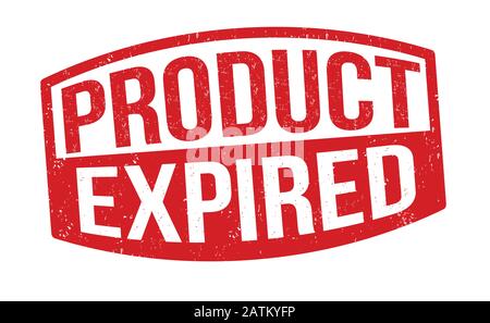 illustration of expired label design red icon Stock Vector Image & Art ...