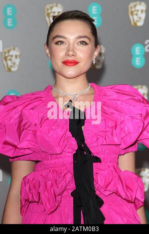 Florence Pugh attends the BAFTA British Academy Film Awards at the ...