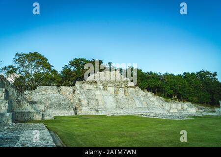 Mayan Ruin "Edzna" in Campeche, Mexico Stock Photo - Alamy