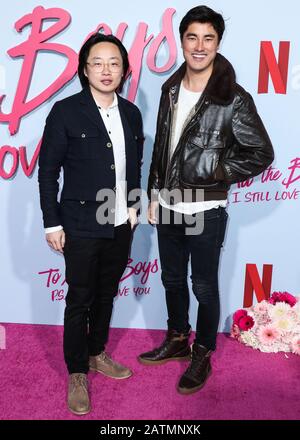 (L-R) Remy Hii, Jimmy O. Yang, Rich Brian, Chris Pang, Jessica Henwick ...