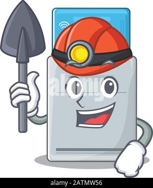 Miner silver unlock key for security private Stock Vector Image & Art ...