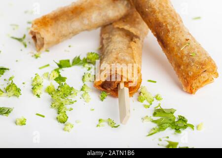 Mini puff pastry pies Stock Photo - Alamy