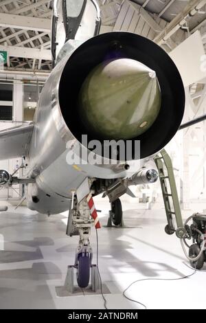 English Electric Lightning with engines Stock Photo - Alamy
