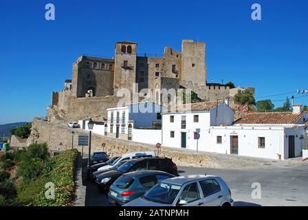 Castellar de la Frontera Castle, Andalusía, Spain Stock Photo - Alamy