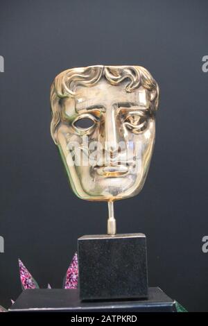 BAFTA statue, London, UK - June 19th 2018 : Bafta (British Academy film ...