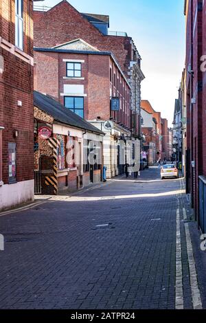 Northampton town centre The Riddings going into town. England, UK Stock ...