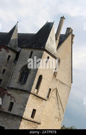 medieval castle in argentan in normandy (france Stock Photo - Alamy