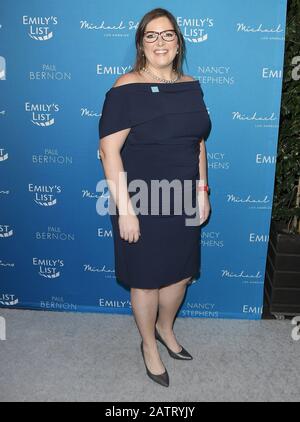 Emily Clain arrives at EMILY's List 3rd Annual Pre-Oscars Brunch held ...