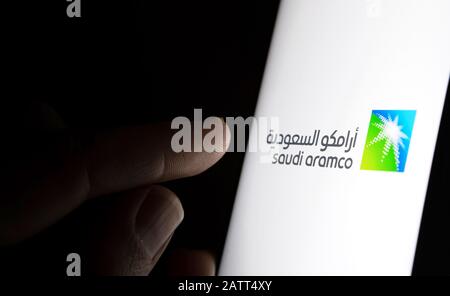 Saudi Aramco Oil Company Stock Photo - Alamy