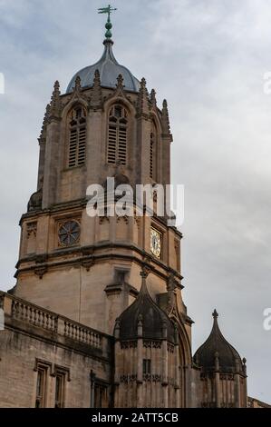 Tom Tower, a bell tower over Tom Gate in Oxford, England. Named after ...