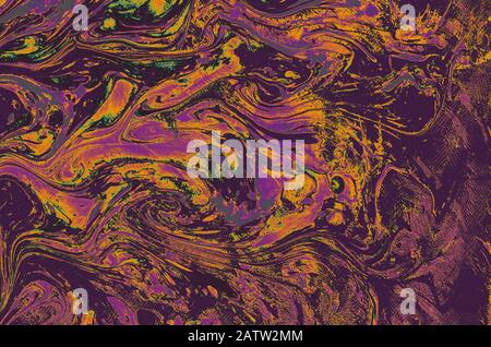 Traditional marbling artwork patterns as colorful abstract background ...
