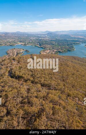 Aerial view of Canberra, Australia Stock Photo - Alamy