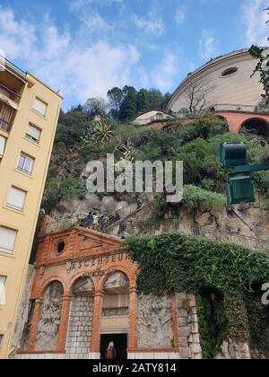 The colline du chateau,sightseeing of Nice city, France Stock Photo - Alamy