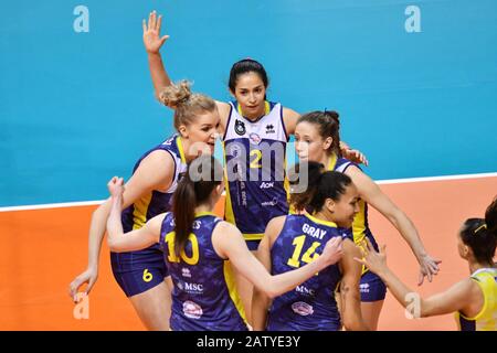 Siena, Italy, 05 Feb 2020, happiness savino of bene scandicci during ...