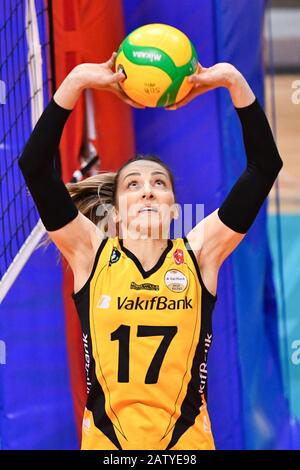 Siena, Italy, 05 Feb 2020, happiness savino of bene scandicci during ...