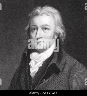 EDMUND CARTWRIGHT (1743-1823) English inventor of the power loom Stock ...