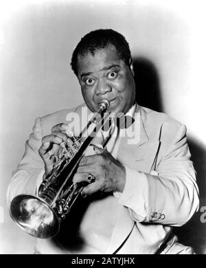 Louis Armstrong, Louis Daniel Armstrong (1901 – 1971), American Jazz ...