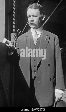 Businessman George Walbridge Perkins, Sr. (1862-1920), vice-president ...