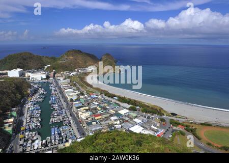 Taiwan: Nanfang Ao fishing harbour, Northeast Coast. Nanfang'ao ...