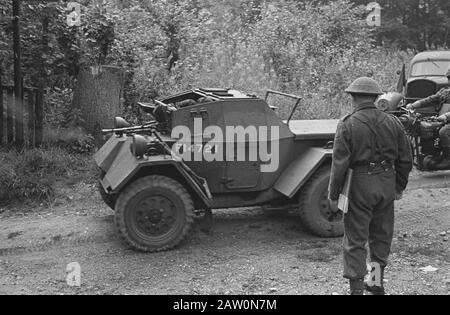 A Daimler Dingo scout car on display at the 2011 War & Peace Show at ...