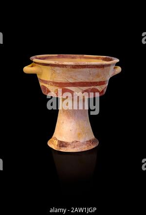 The Minoan domestic vessels, a bowl on stand, Early Protopalatial ...