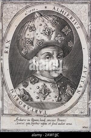 Crimean Khan Gazi II Geray hurries to help the Ottoman Sultan Mehmed ...