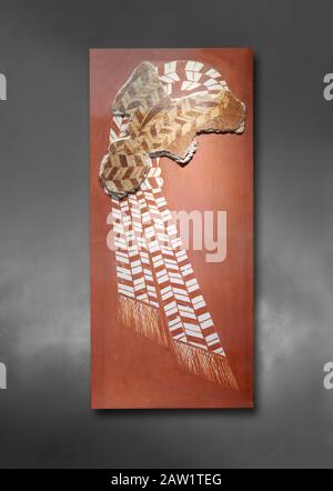 Minoan 'Sacred Knot" fresco wall art depicting the religious apotropaic ...