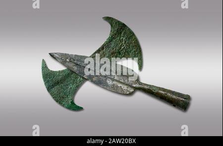 Minoan cult bronze double axe 'labrys', 1600-1400 BC, Heraklion ...